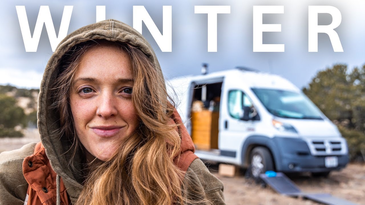 Winter VAN LIFE | First SNOW, Great Friends, & Special Visit with Terry ...