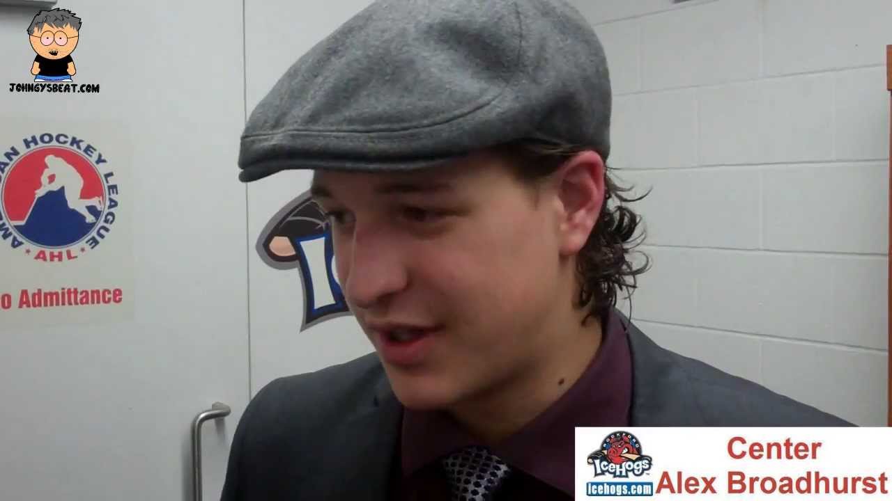 On the Beat with Alex Broadhurst of the Rockford IceHogs-12/21/2013 ...