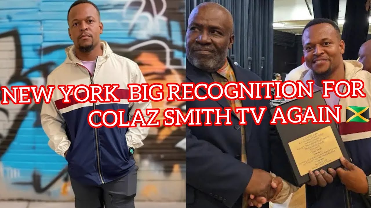 NEW YORK CITY BIG RECOGNITION FOR COLAZ SMITH TV AGAIN 🇯🇲 TO THE WORLD ...