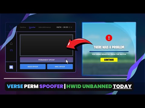VERSE Permanent HWID SPOOFER | Get HWID UNBANNED TODAY