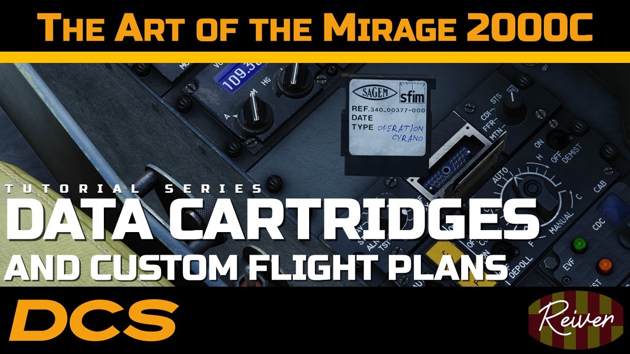 The Art of the Mirage 2000C - Data Cartridges and Custom Flight Plans ...