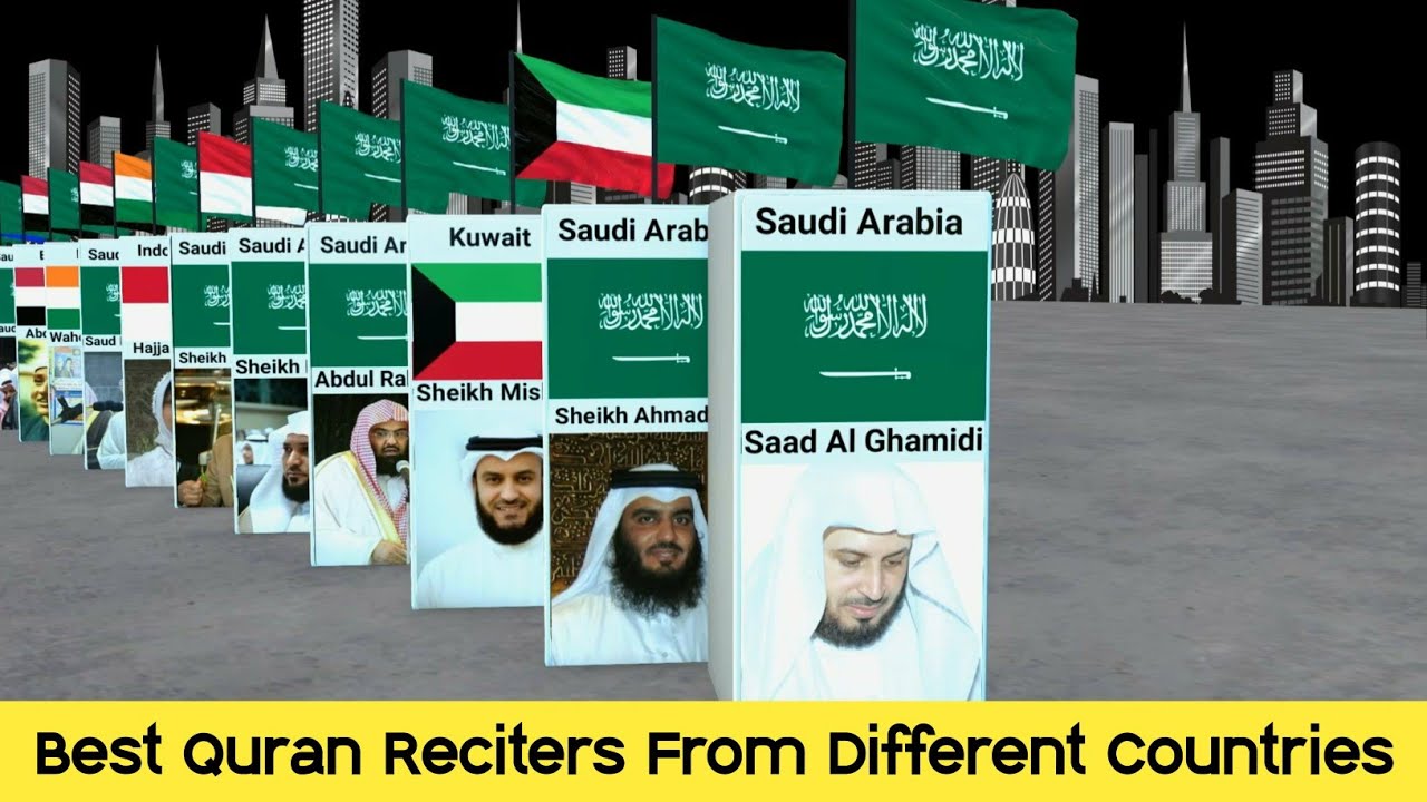Best Quran Reciters From Different Countries | Comparison Video - YouTube