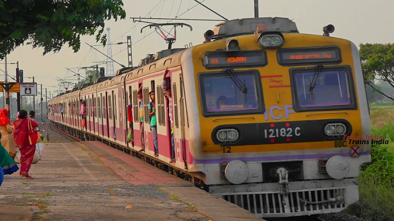 Medha Coach made Barddhaman-Howrah Local Train (Via-Chord Line ...
