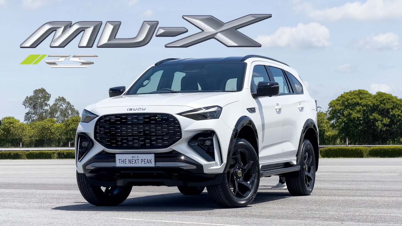 Isuzu MUX RS 2025 ตัวใหม่ล่าสุดคันแรกของประเทศ - YouTube