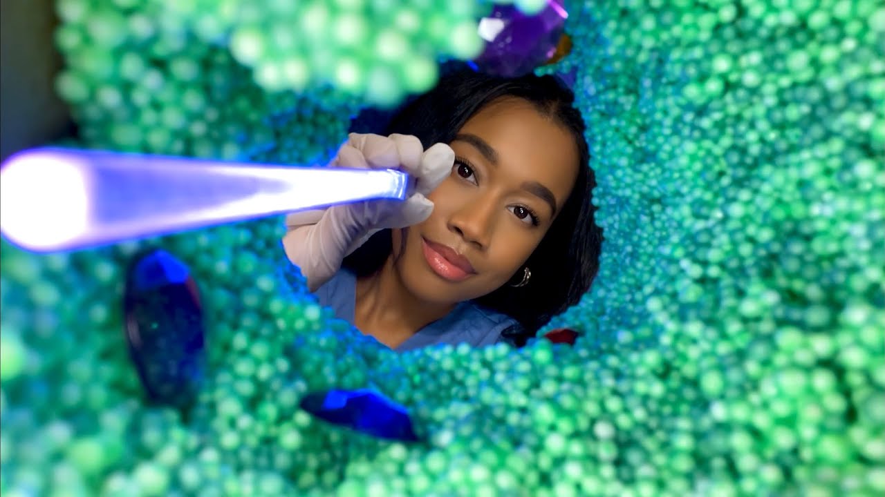 ASMR Getting Something Out Of Your Ear 👂 🤏🏽 ASMR School Nurse Role-play ...