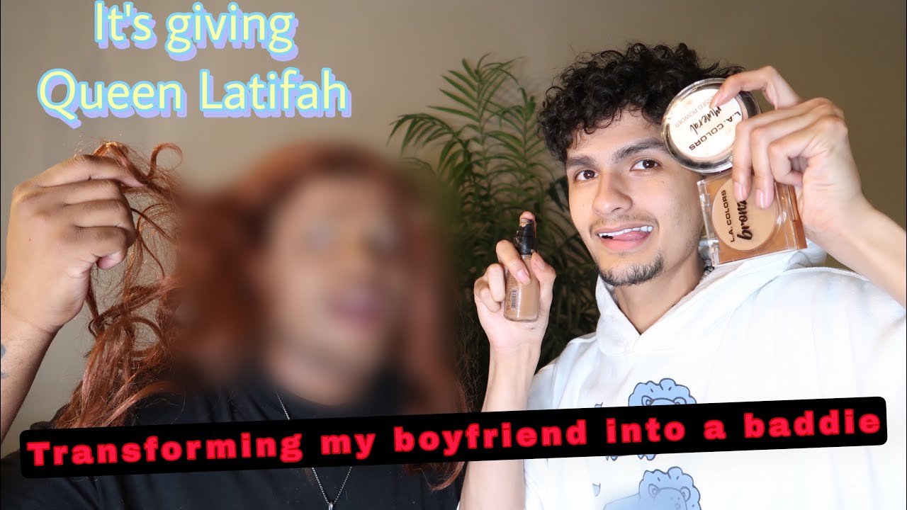 transforming my boyfriend into a baddie 🫦💅🏾 - YouTube