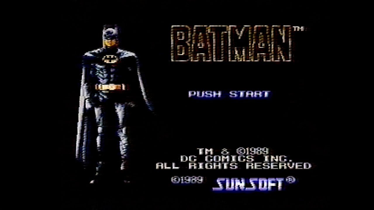 Batman – Total Panic Video Game Roll-In (NES, Sunsoft, 1989) - YouTube