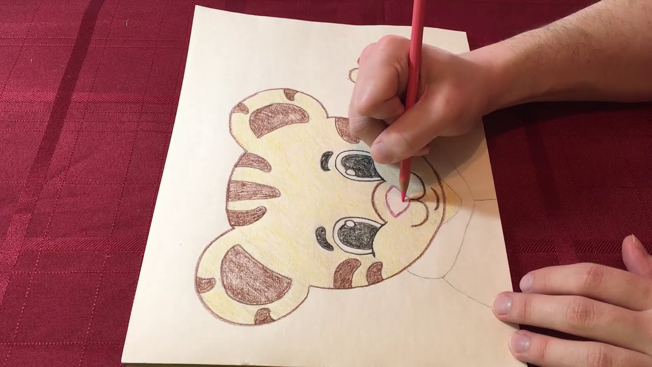 #HomeStudioLAC - Daniel Tiger Drawing - YouTube