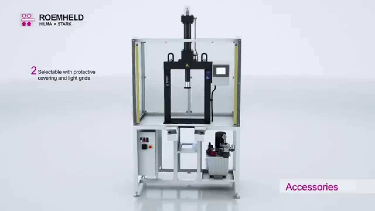 Press in device from Roemheld - YouTube