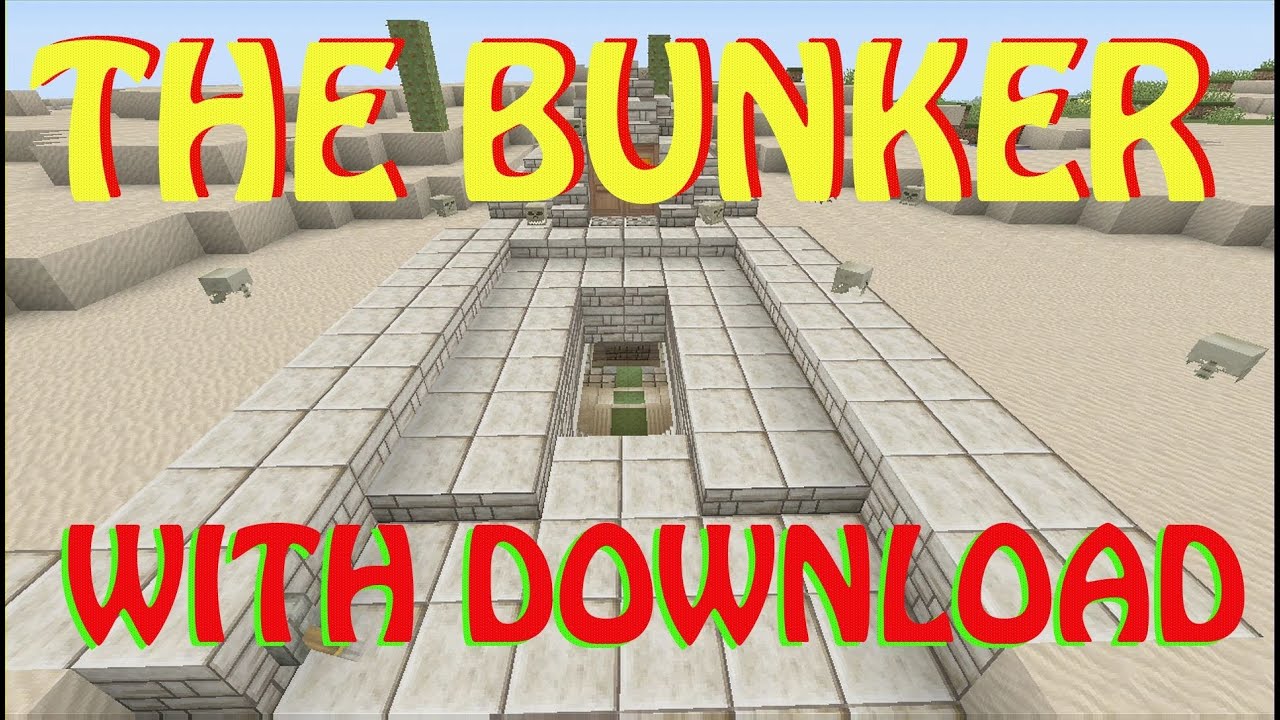 Minecraft- The Bunker- With Download [XBOX & PC] - YouTube