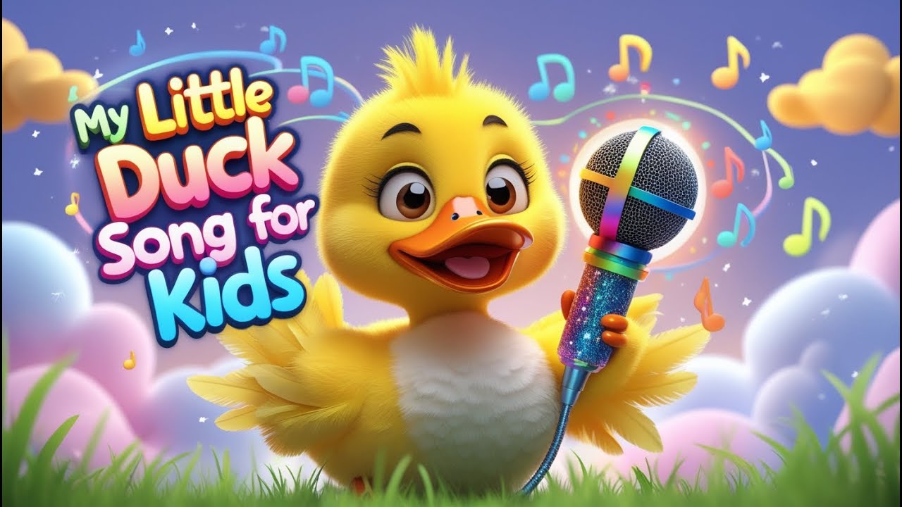 My Little Duck - Fun Kids Song | Catchy & Cute Song for Children - YouTube