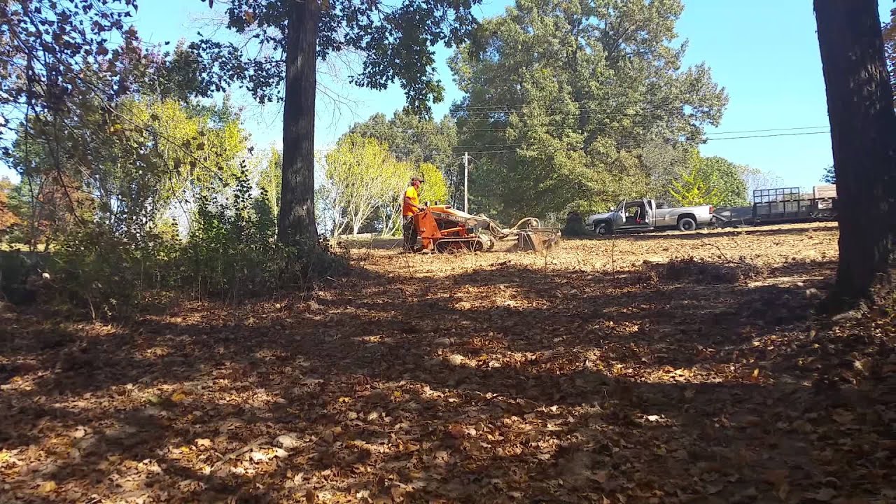 Toro Dingo 525 running a Harley Rake - Mini Skid steer services in ...