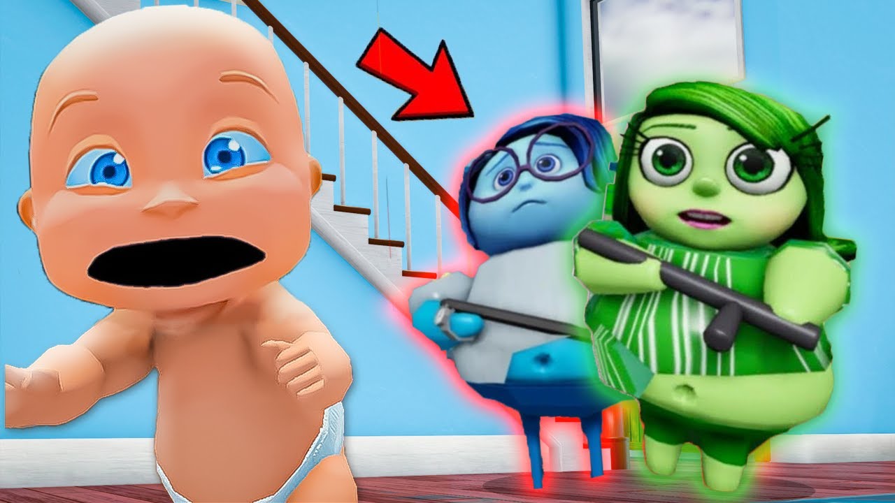 Baby ESCAPES Inside Out PRISON! - YouTube