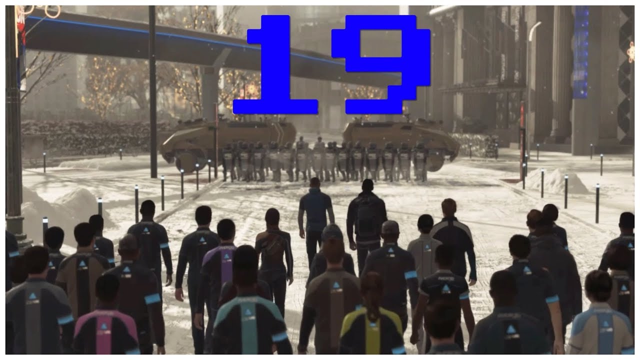 "STARTING A RIOT!" Detroit: Become Human - Part 19 - YouTube