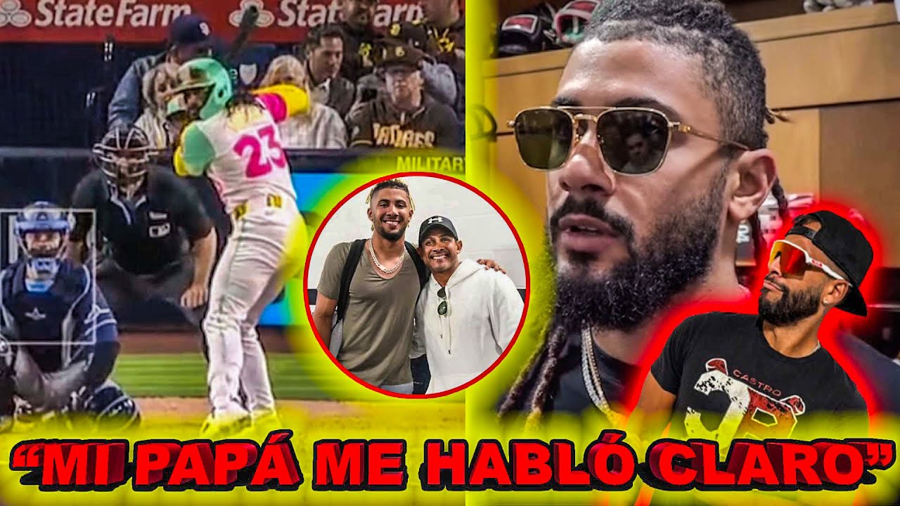 EL PAPÁ DE TATIS JR. FUE HONESTO CON EL PARA MEJORAR SU SWING - YouTube