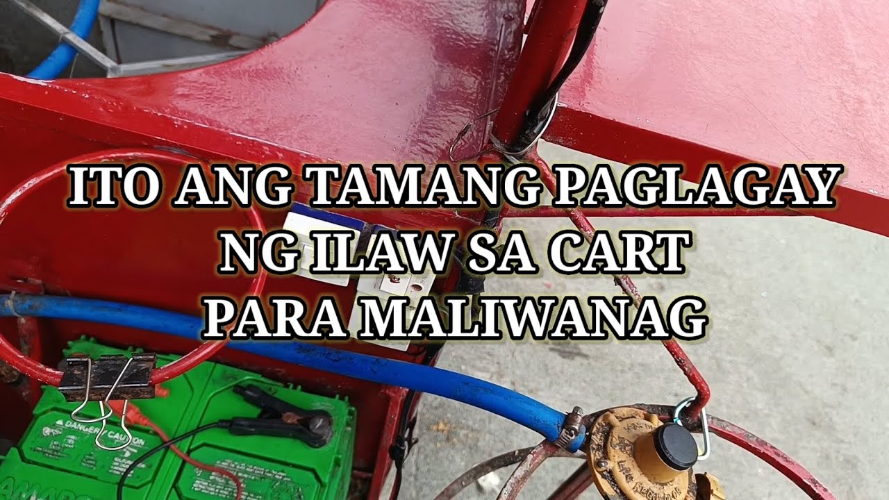 MAGANDANG ILAW PARA SA FOODCART - YouTube