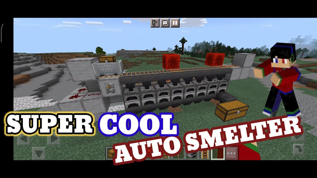 Super Cool Super Smelter in Minecraft - YouTube
