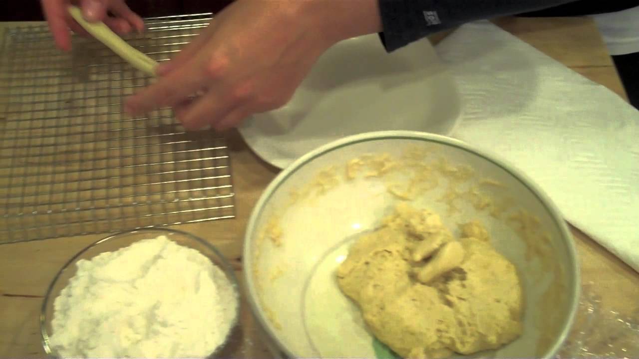 Lebanese Macaroons!!! Glazed Semolina & Anise Fingers by DedeMed - YouTube