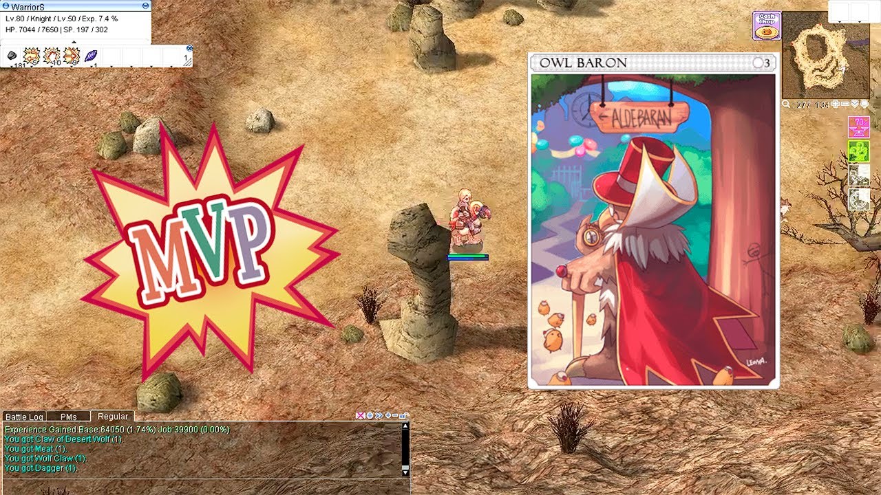 Ragnarok Online PreRenewal Champion // Farm - Owl Baron // GamePlay ...