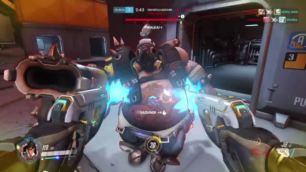 Overwatch - Roadhog hook hitbox WTF - YouTube