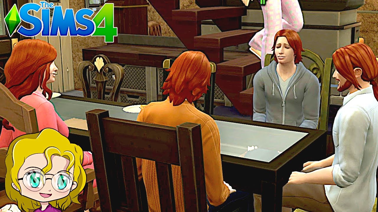 Creating the Weasleys in Sims 4 | An Evening at the Burrow [Let's Play ...
