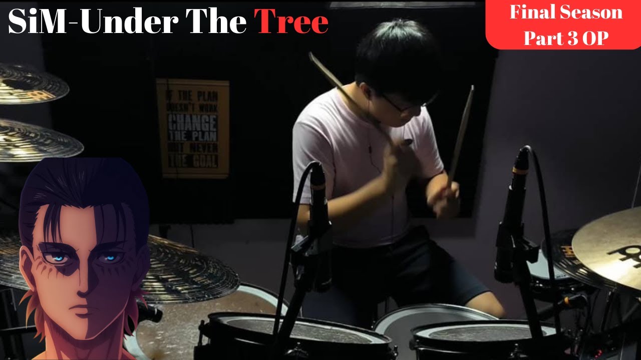 [AOT] final season part 3 | SiM-Under The Tree | Drum Cover | SkyCloud ...