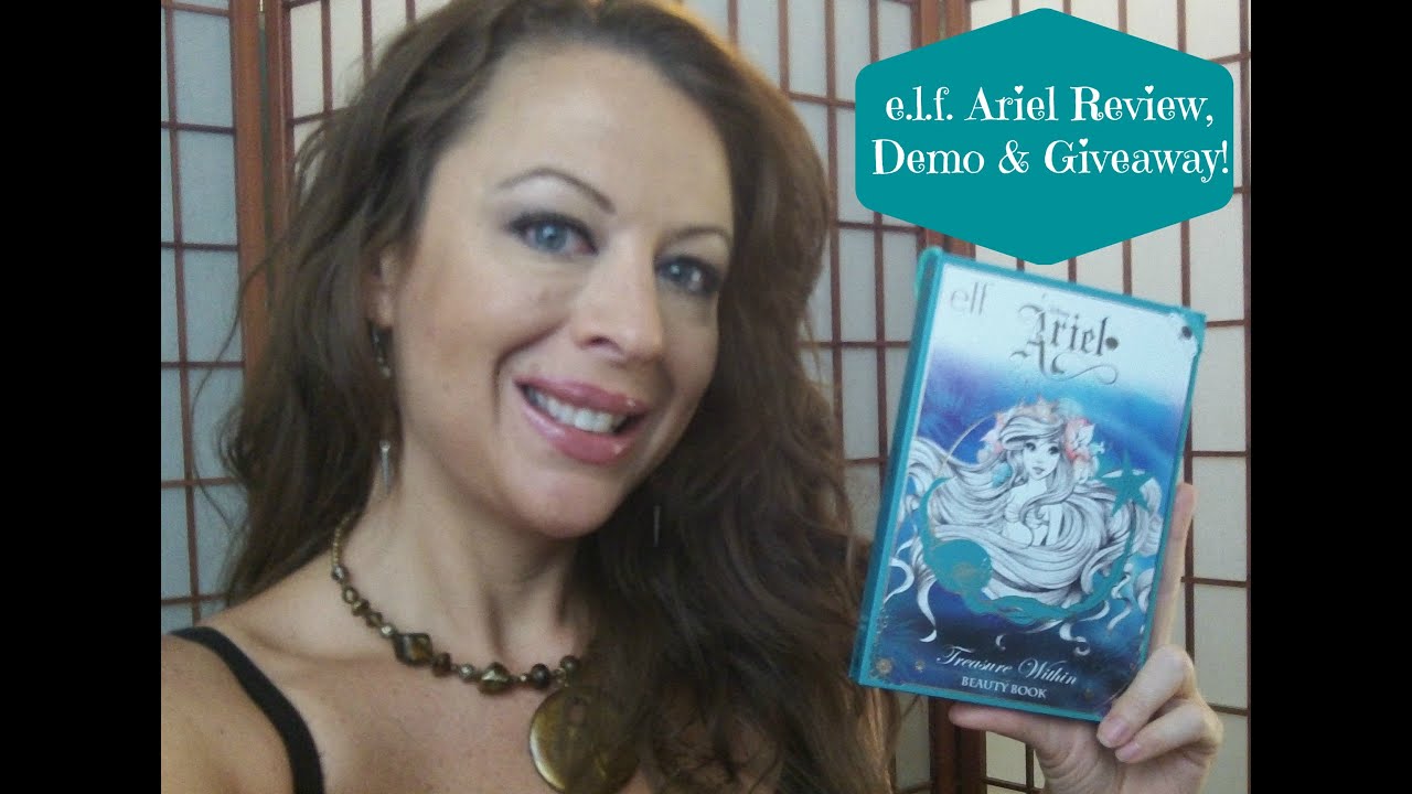 elf Ariel Beauty Book Review, Demo & Giveaway - YouTube