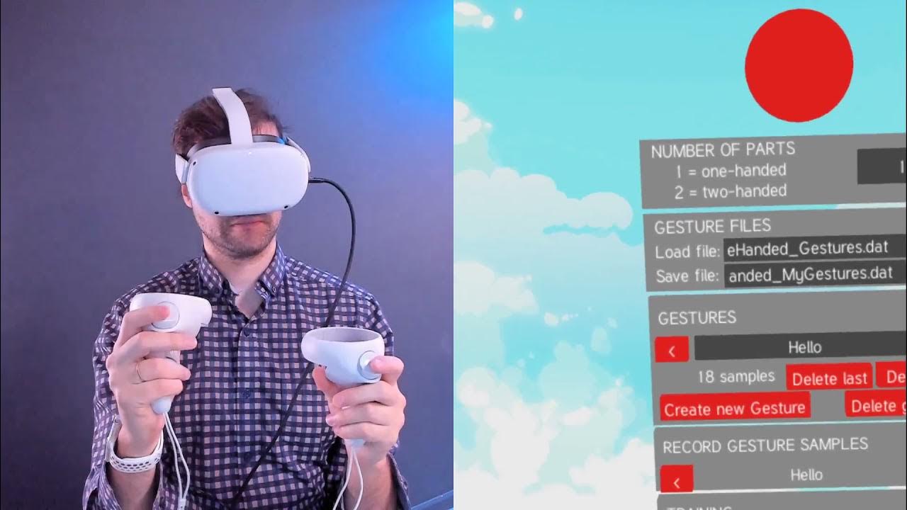 AI Gesture Recognition Training in VR (MiVRy) - YouTube