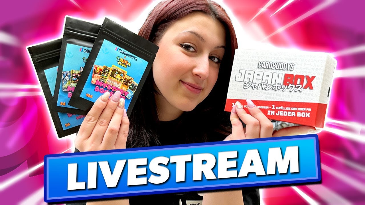 ERSTER Stream des Jahres mit allen TCGs! 😱 Pokémon Booster Opening Live ...