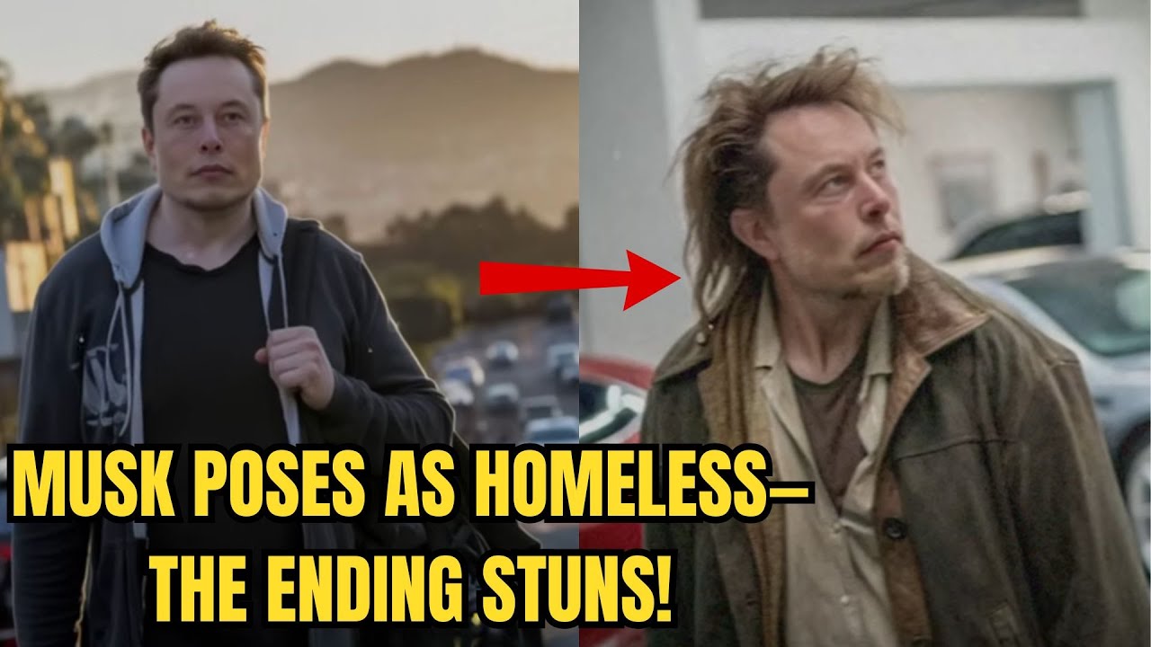 Elon Musk Poses as Homeless at a Car Dealership—The Ending Will Leave ...