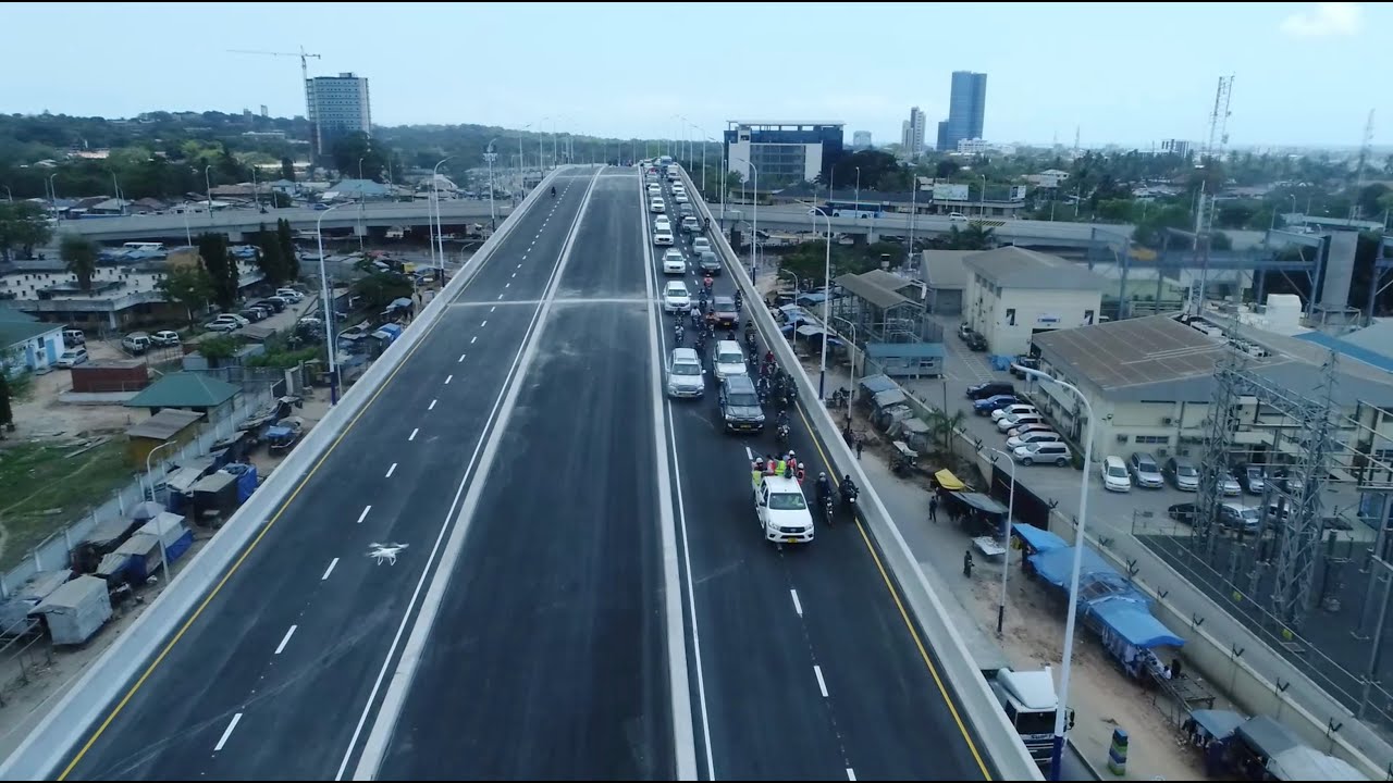 UBUNGO INTERCHANGE ILIVYOZINDULIWA RASMI KUANZA KUTUMIKA NGAZI YA TATU ...