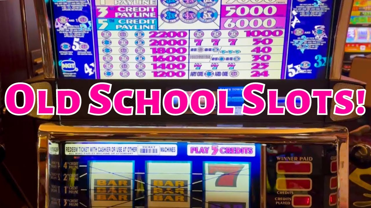 4 Old School Slots! - YouTube