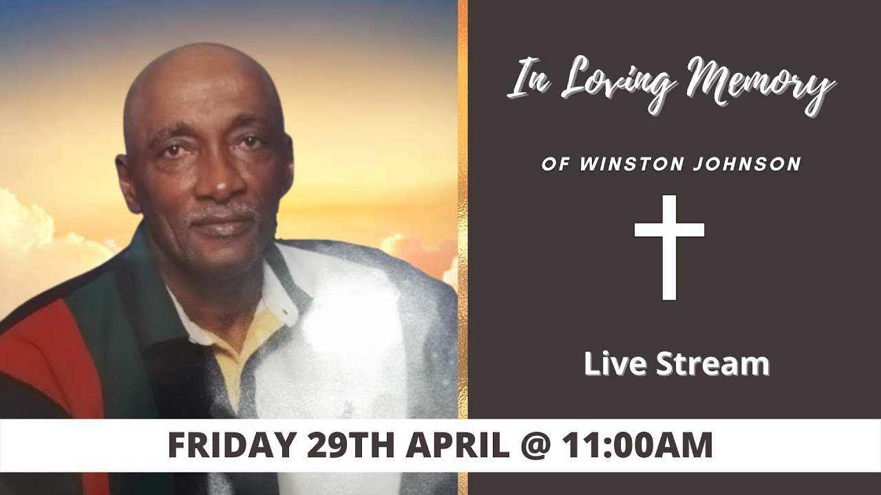 Celebrating the life of Winston Johnson - YouTube