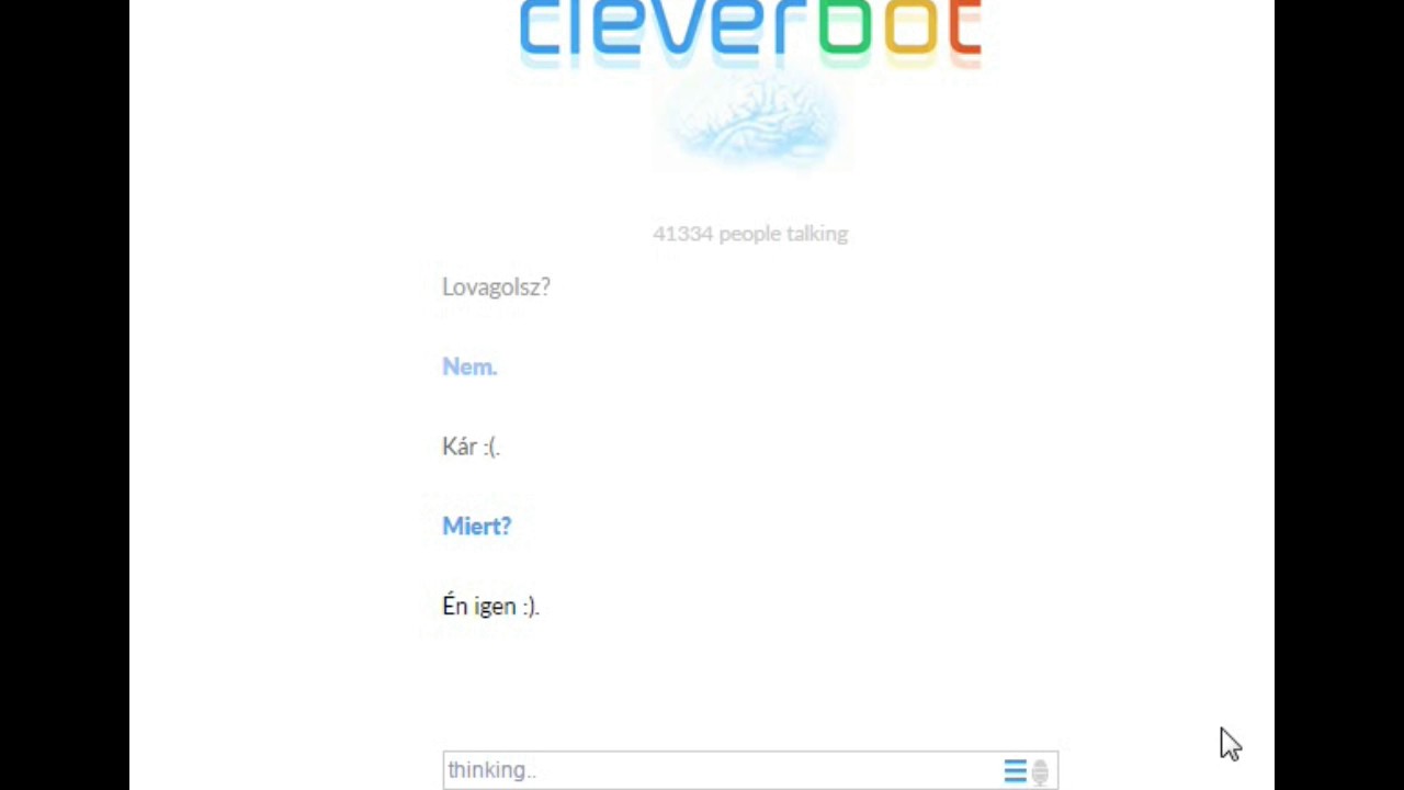 Cleverbot #2 - YouTube