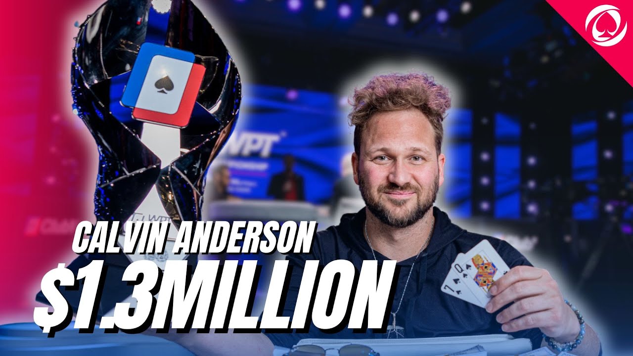 Calvin Anderson WINS $1,100 WPT Prime Championship ($1.3MILLION) | 2023 ...