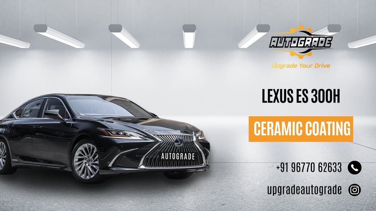 Lexus ES 300h Ceramic Coating Transformation | AUTOGRADE - YouTube