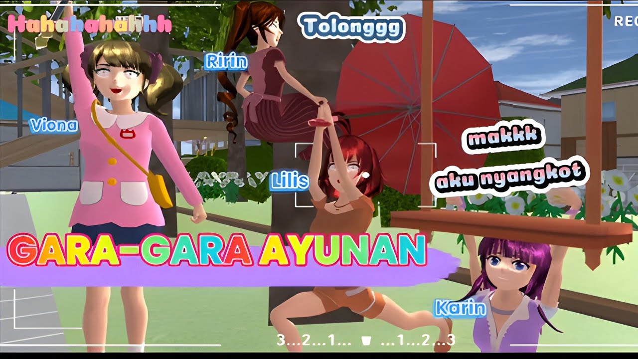 Empat Sekawan [Gara-Gara Ayunan] || SAKURA SCHOOL SIMULATOR DRAMA - YouTube