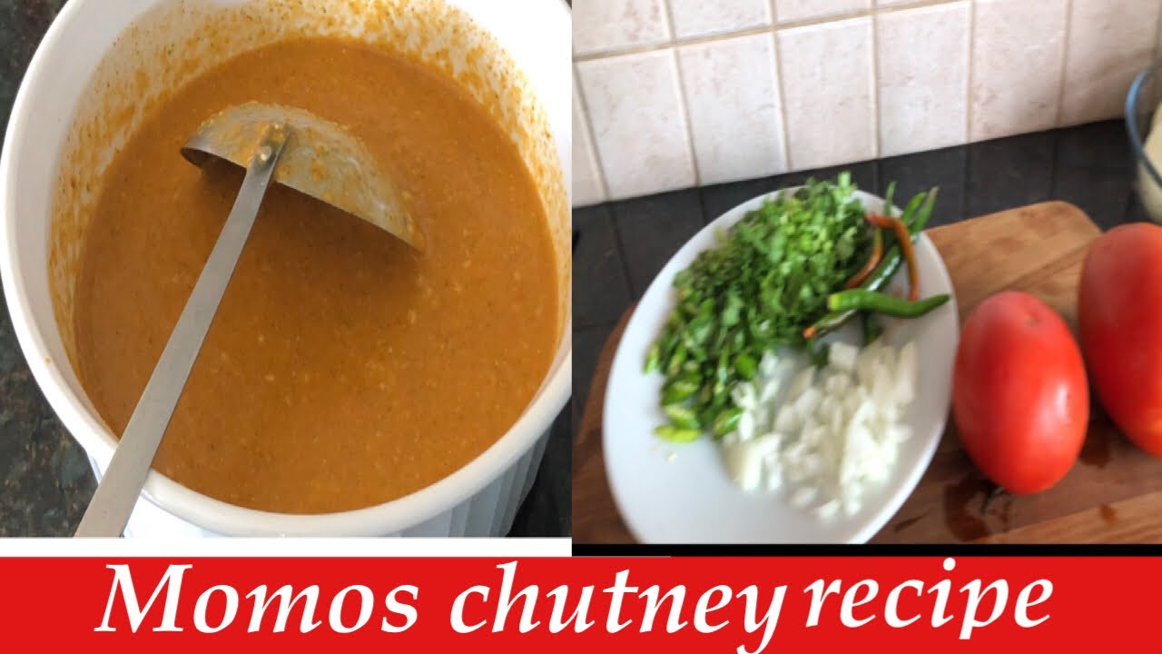 Crispy momos chutney recipe..how to make momos chutney…. - YouTube