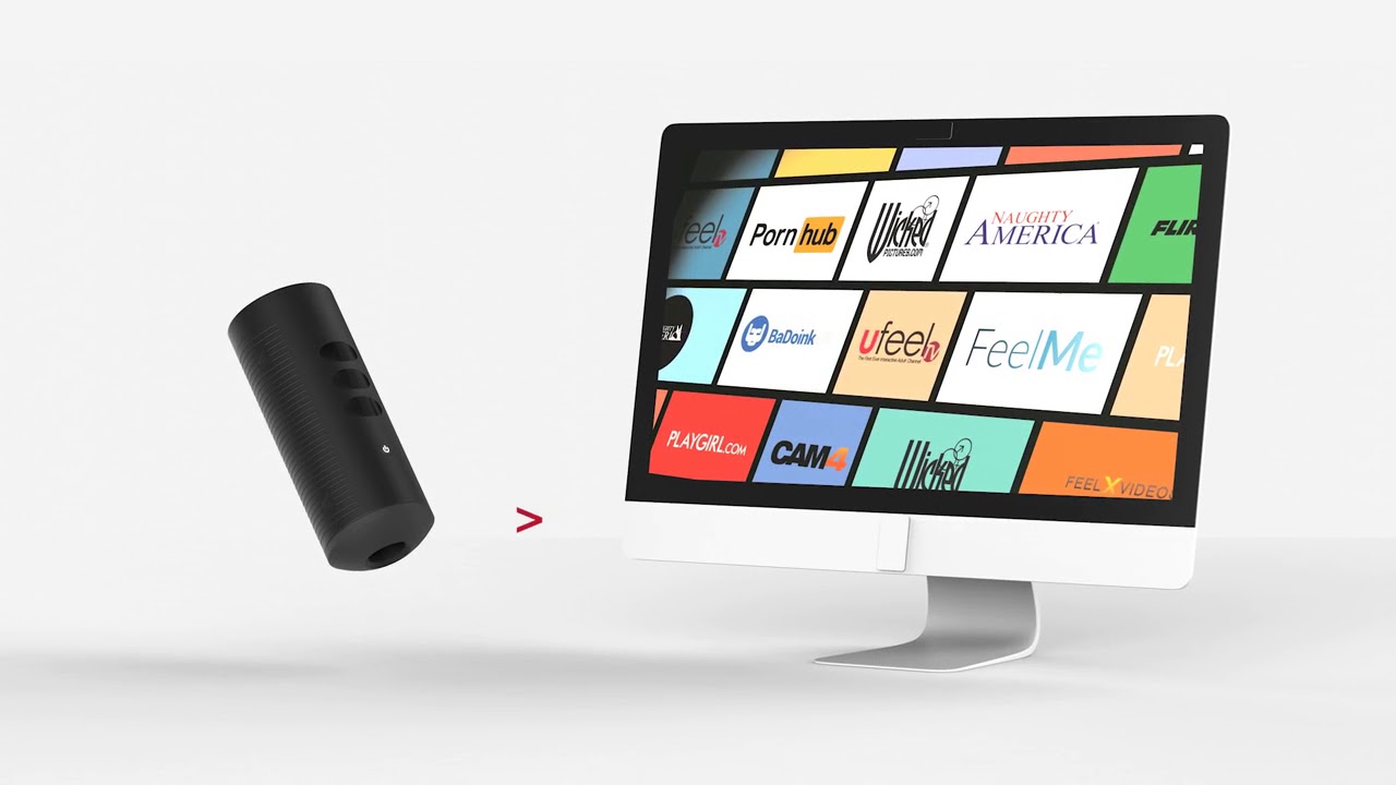 Kiiroo Titan Interactive Vibrating Feel Pornstar Experience Masturbator