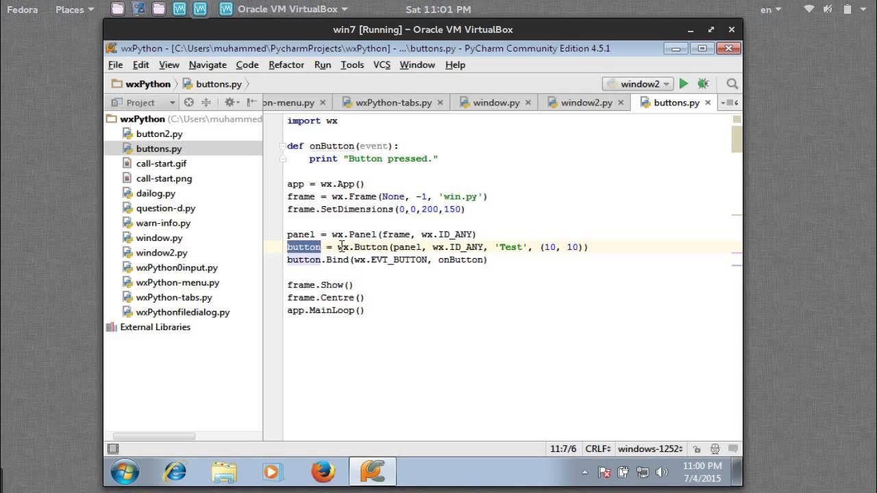 Python GUI wxPython 158 الواجهات الرسومية - YouTube