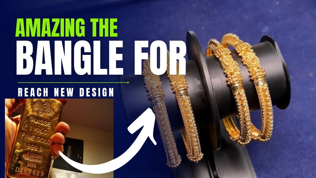 24k gold bangle making process 😱 Amazing gold bangle making handmade ...