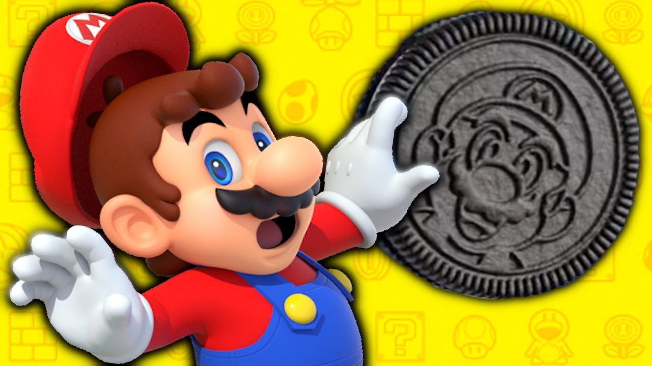 Everyone's Going Crazy Over Mario OREOs - YouTube
