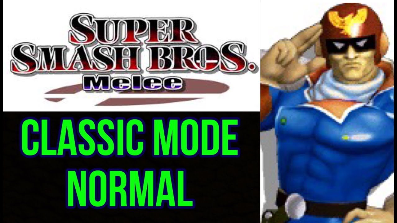 Smash Bros. Melee: Classic Mode Normal (Captain Falcon) - YouTube