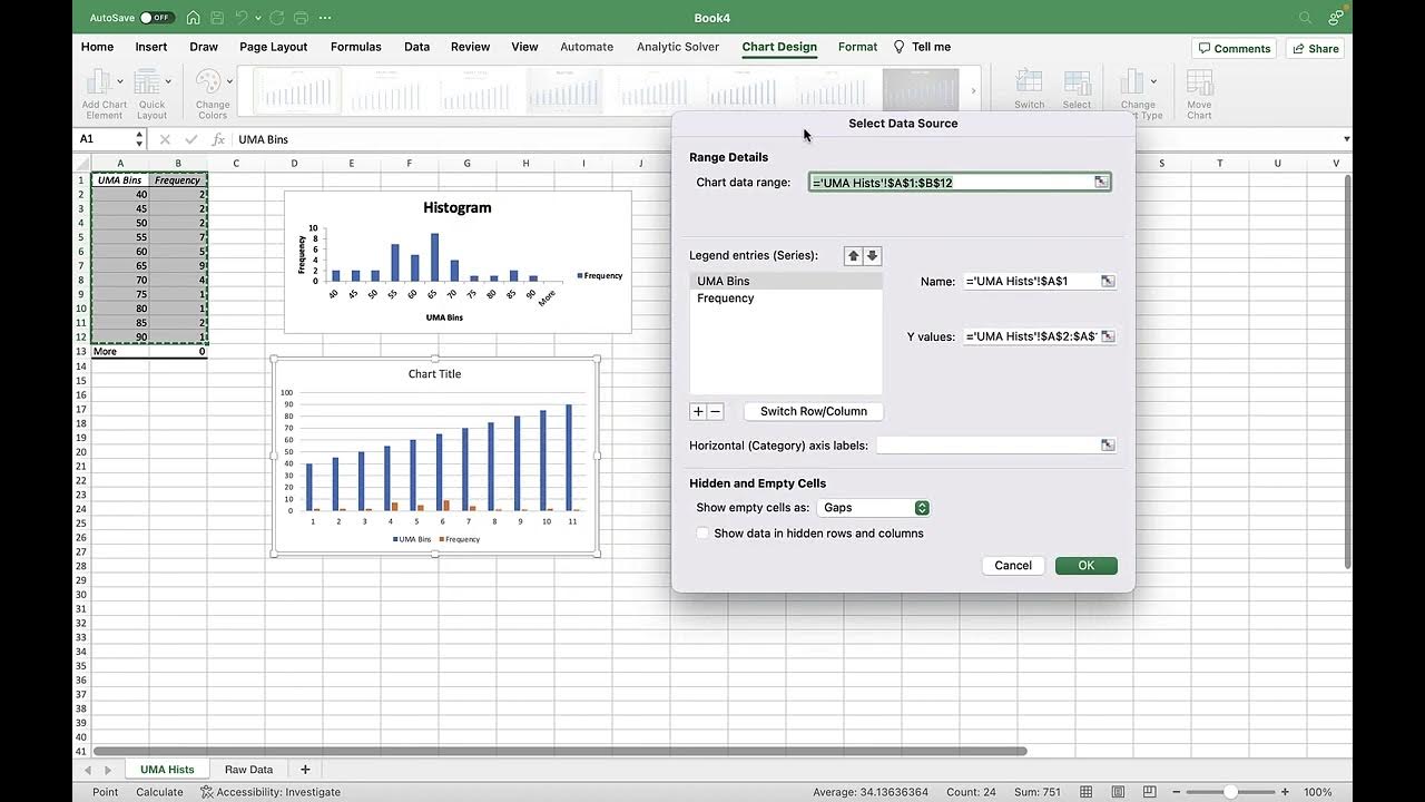 Excel Basics 2: Histograms - YouTube