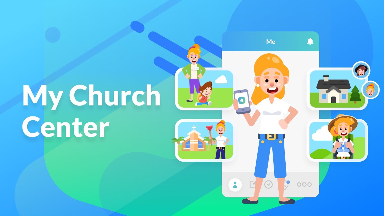 My Church Center: A New Home Base for the People in Your Church - YouTube