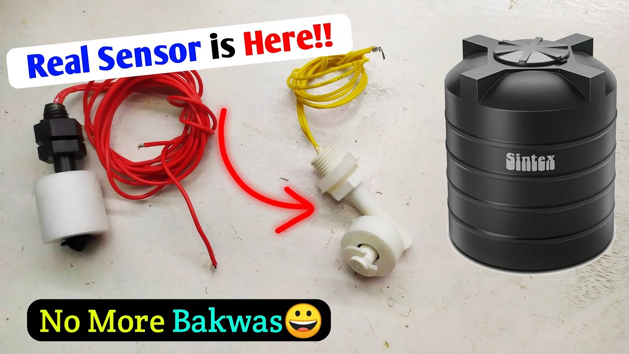 Water tank के लिए Over-Flow sensor कैसे बनाए? (Fully Automatic) - YouTube