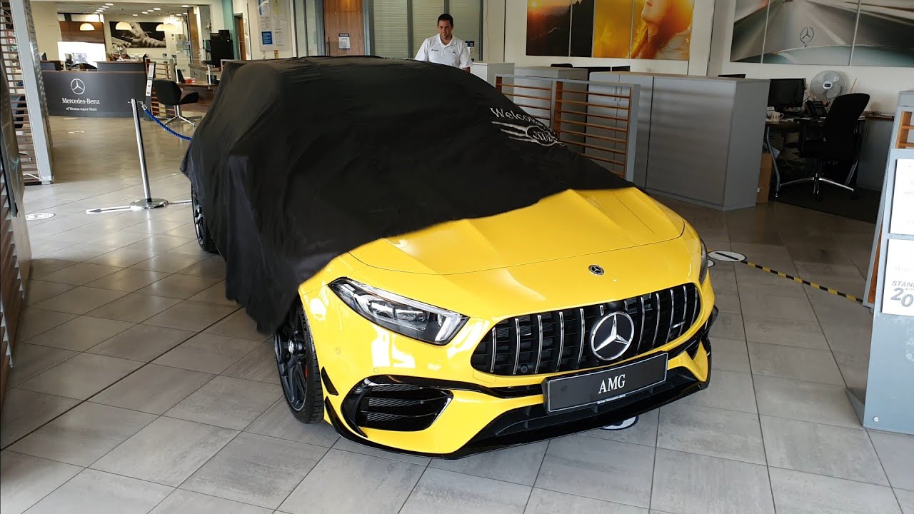 Collecting our NEW Mercedes AMG A45S Plus! - YouTube