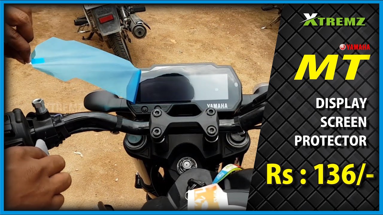 ERODIAN® Yamaha MT Display Screen Protector Review & How to apply ...