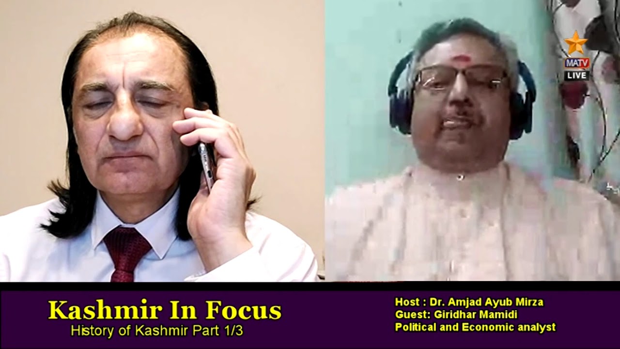 Kashmir in Focus with Dr. Amjad Ayub Mirza Live - 29/12/2020 - YouTube