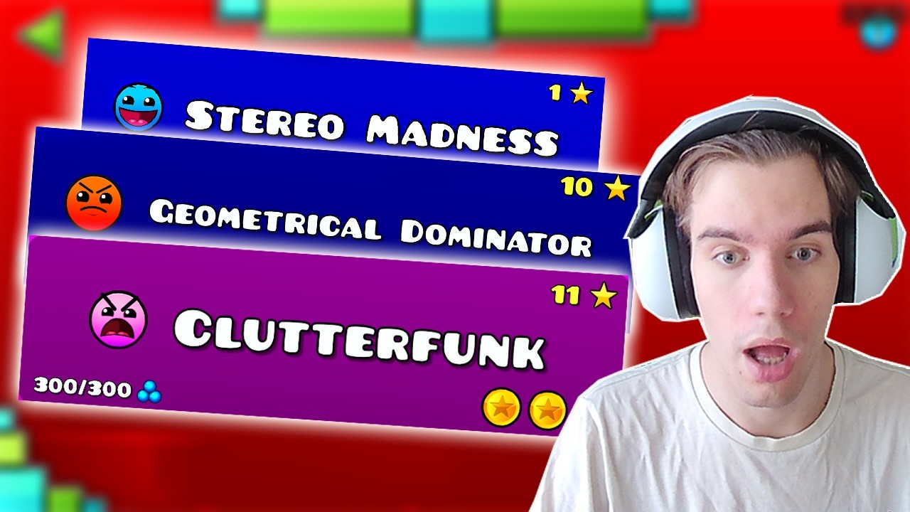 Reliving the MAIN RobTop Levels in Geometry Dash 2.2! - YouTube